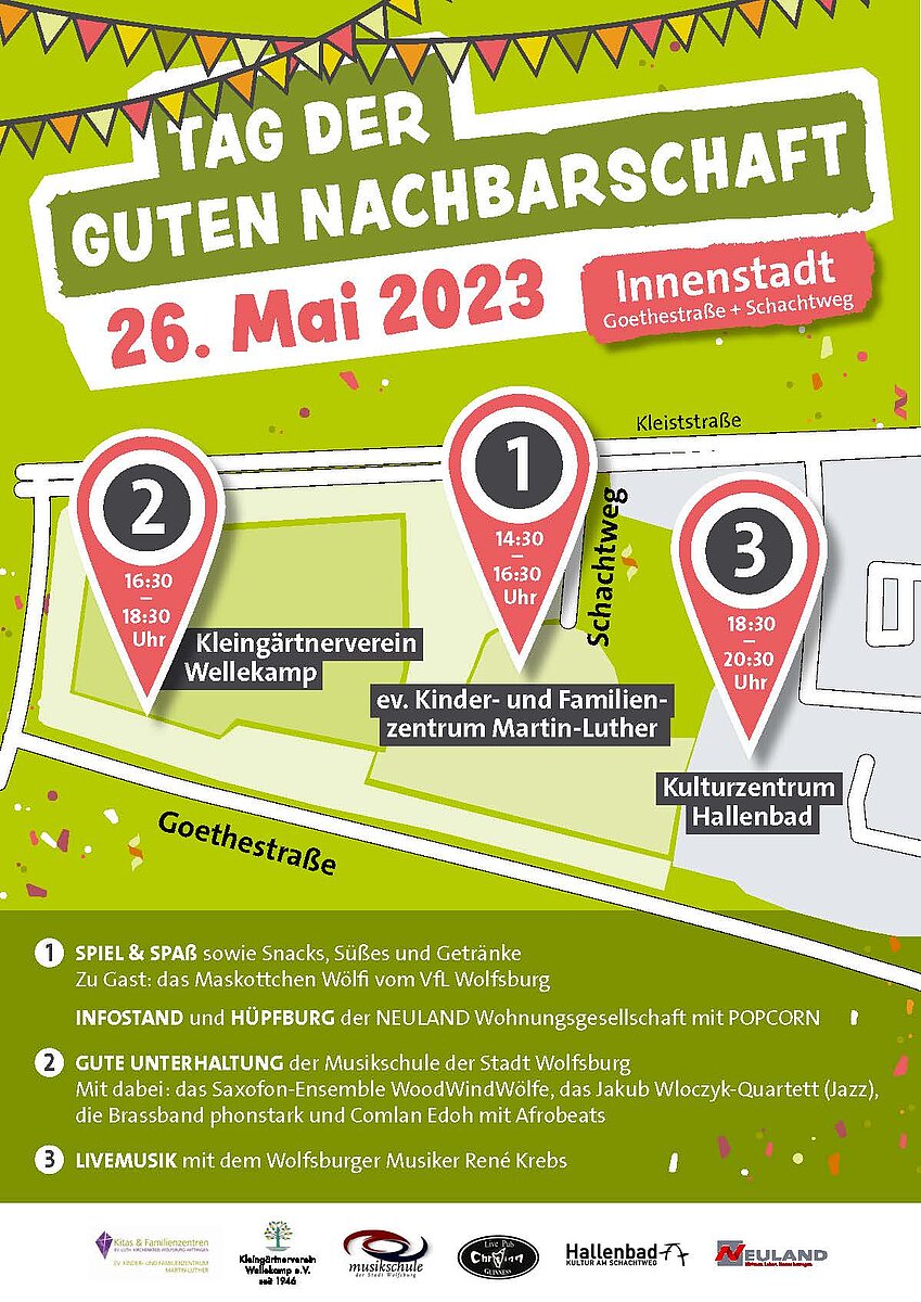 Tag der guten Nachbarschaft » NEULAND Wohnungsgesellschaft